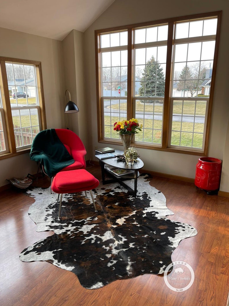 Tricolor High Quality Cowhide Rug Hair on Hide Koeienhuid - Etsy