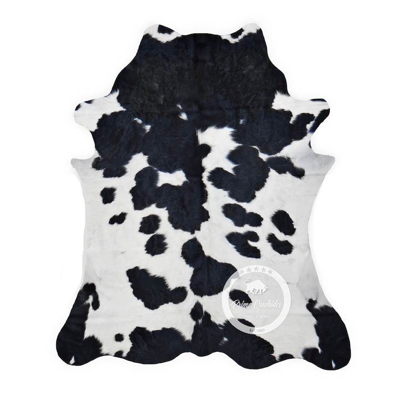 White Cowhide Rug - Etsy