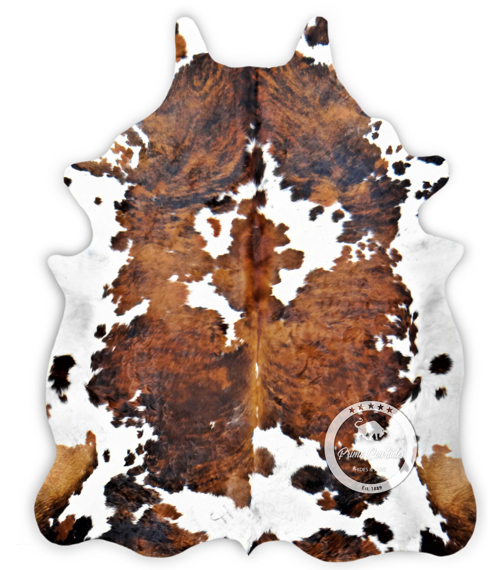 Tricolor High Quality Cowhide Rug, Hair on Hide, Koeienhuid, Kuhfell ...