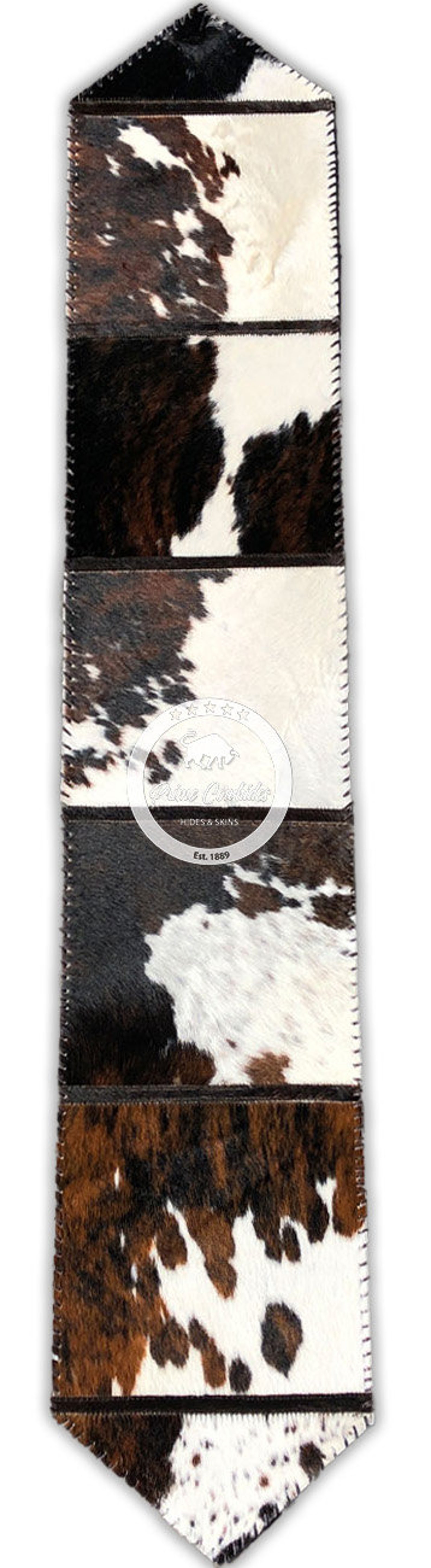 Cowhide Table Runner Cow Skin Table Runner 12x - Etsy