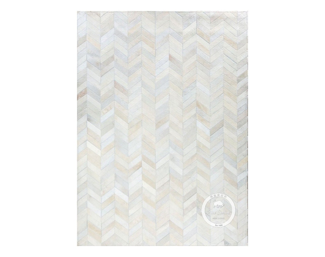 Patchwork Cowhide Rugs Chevron Patchwork Cowhide Rug off - Etsy