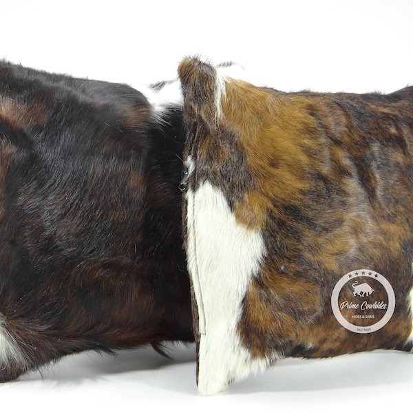 Cowhide Pillow - Etsy