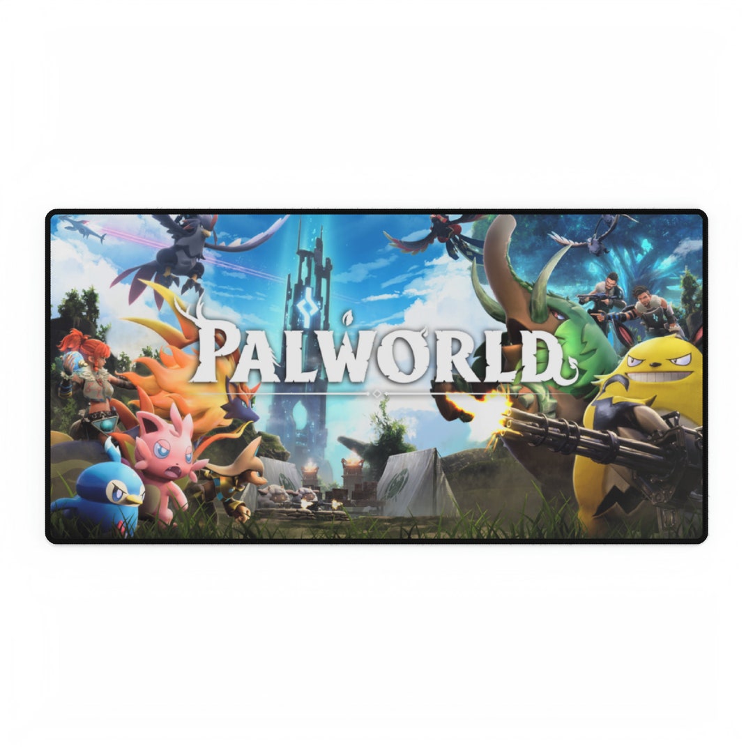 Palworld Desk Mats, Palworld Merch, Palworld Mouse Pad, Palworld ...