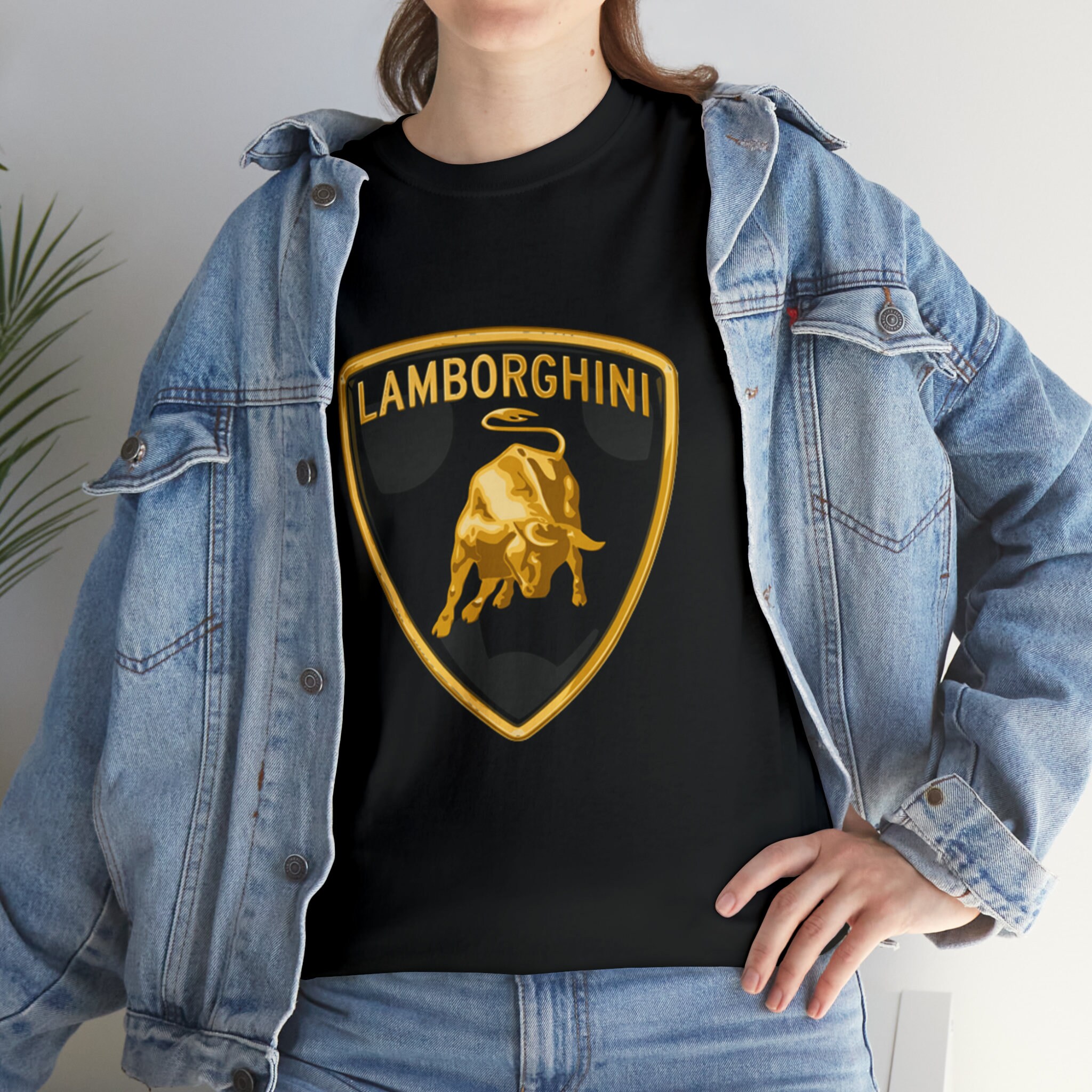 Lamborghini Shirt Unisex schweres Baumwoll T-Shirt Auto - Etsy Schweiz