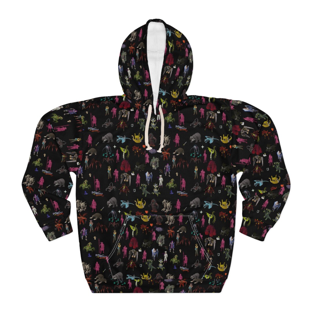 Osrs Bosses Unisex Pullover Hoodie, Runescape Hoodie, Osrs Sweatshirt ...