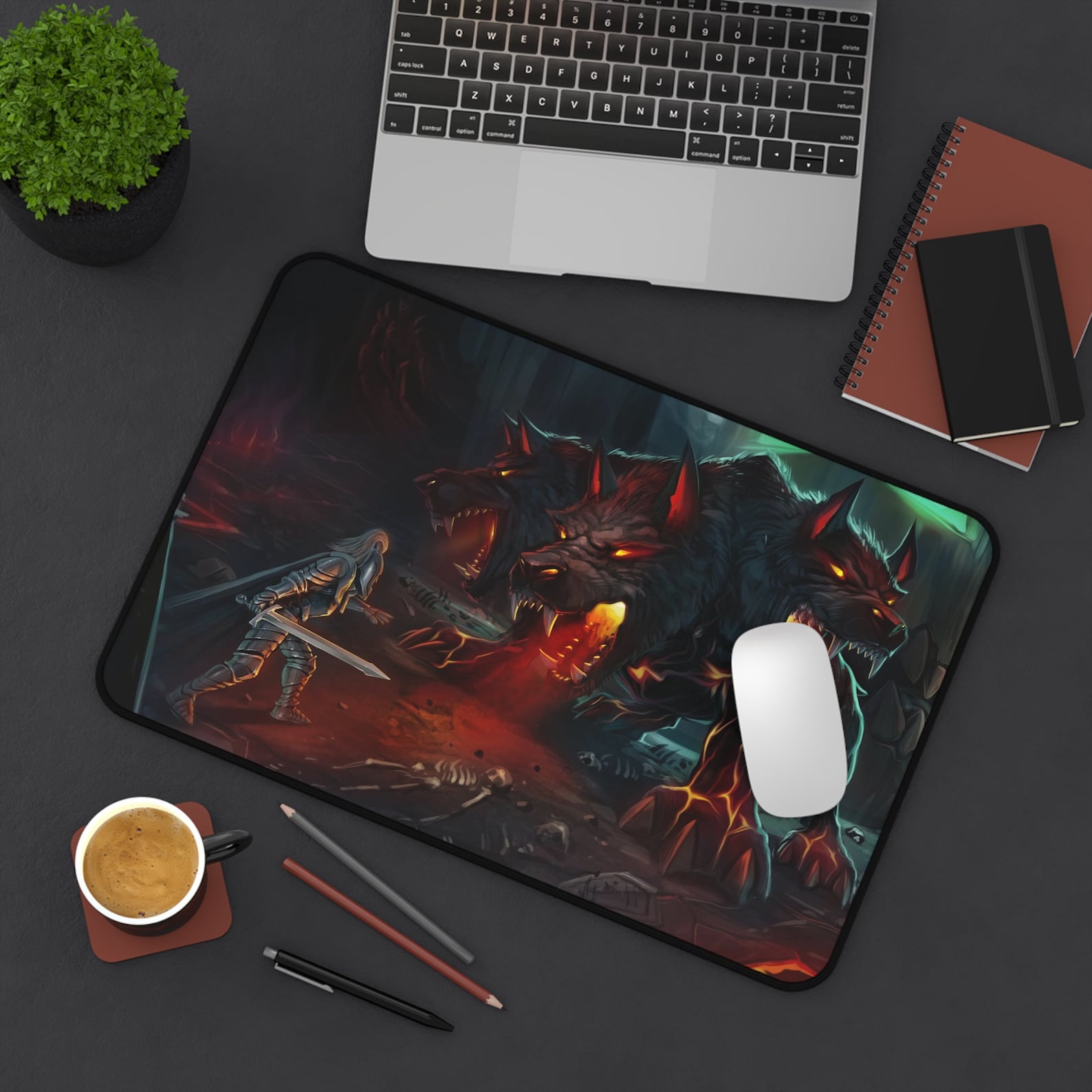 Old School Runescape Desk Mat Cerberus Mouse Pad Osrs - Etsy