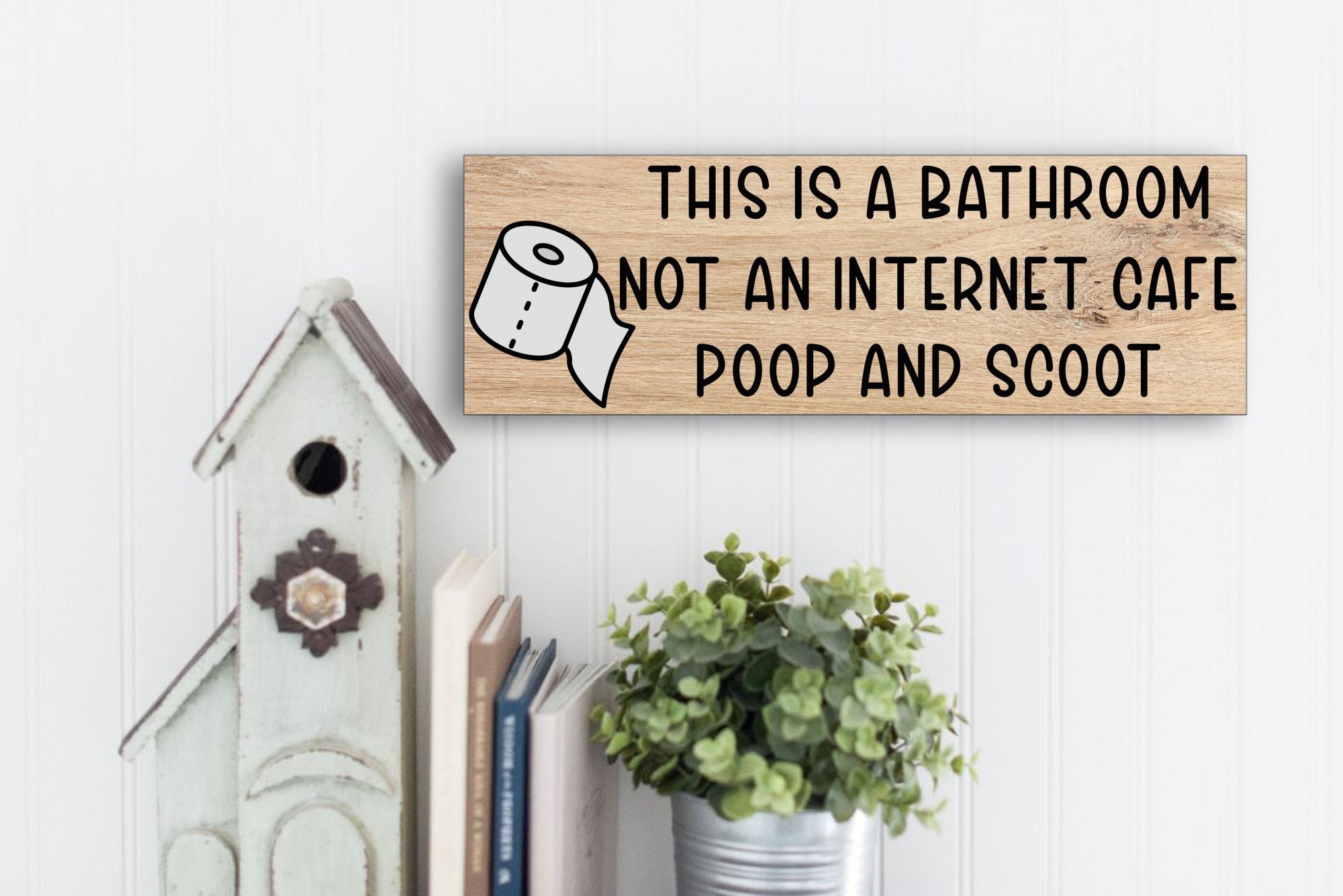 Poop and Scoot Sign | Etsy