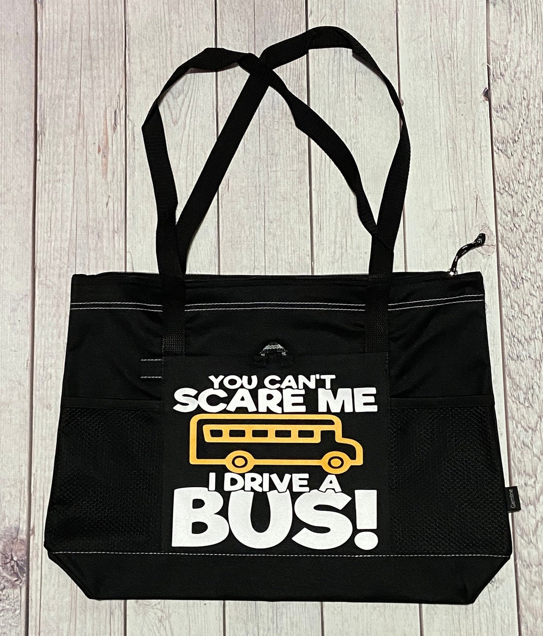 Bus Driver Bag | Tote Bag | Bus Driver Gift | Personalized Tote Bag ...