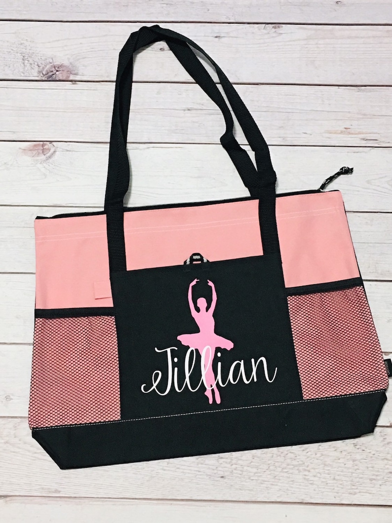 Girl Dance Tote Bag Teen Dance Tote Bog Personalized Dance - Etsy