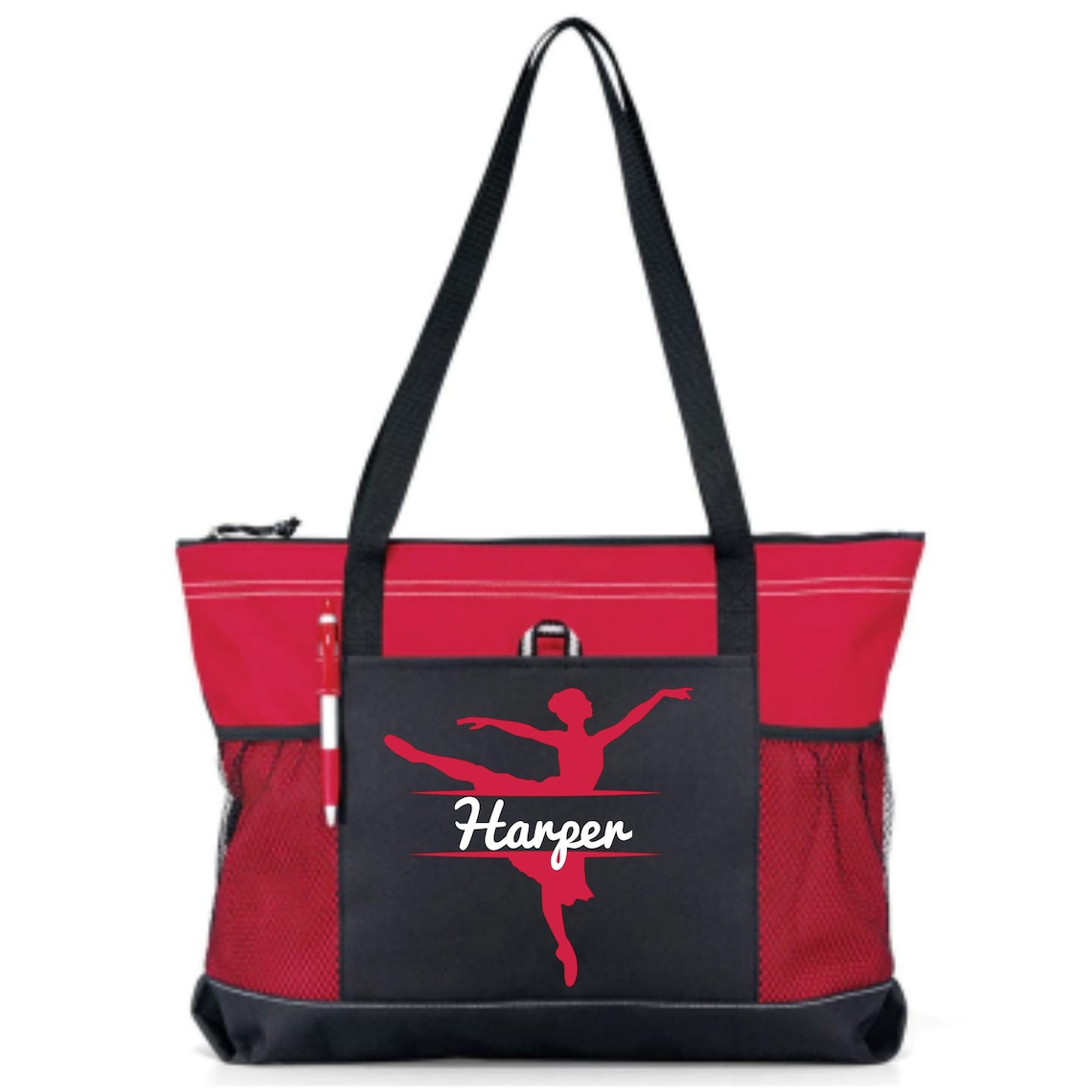 Girl Dance Tote Bag Teen Dance Tote Bog Personalized Dance - Etsy