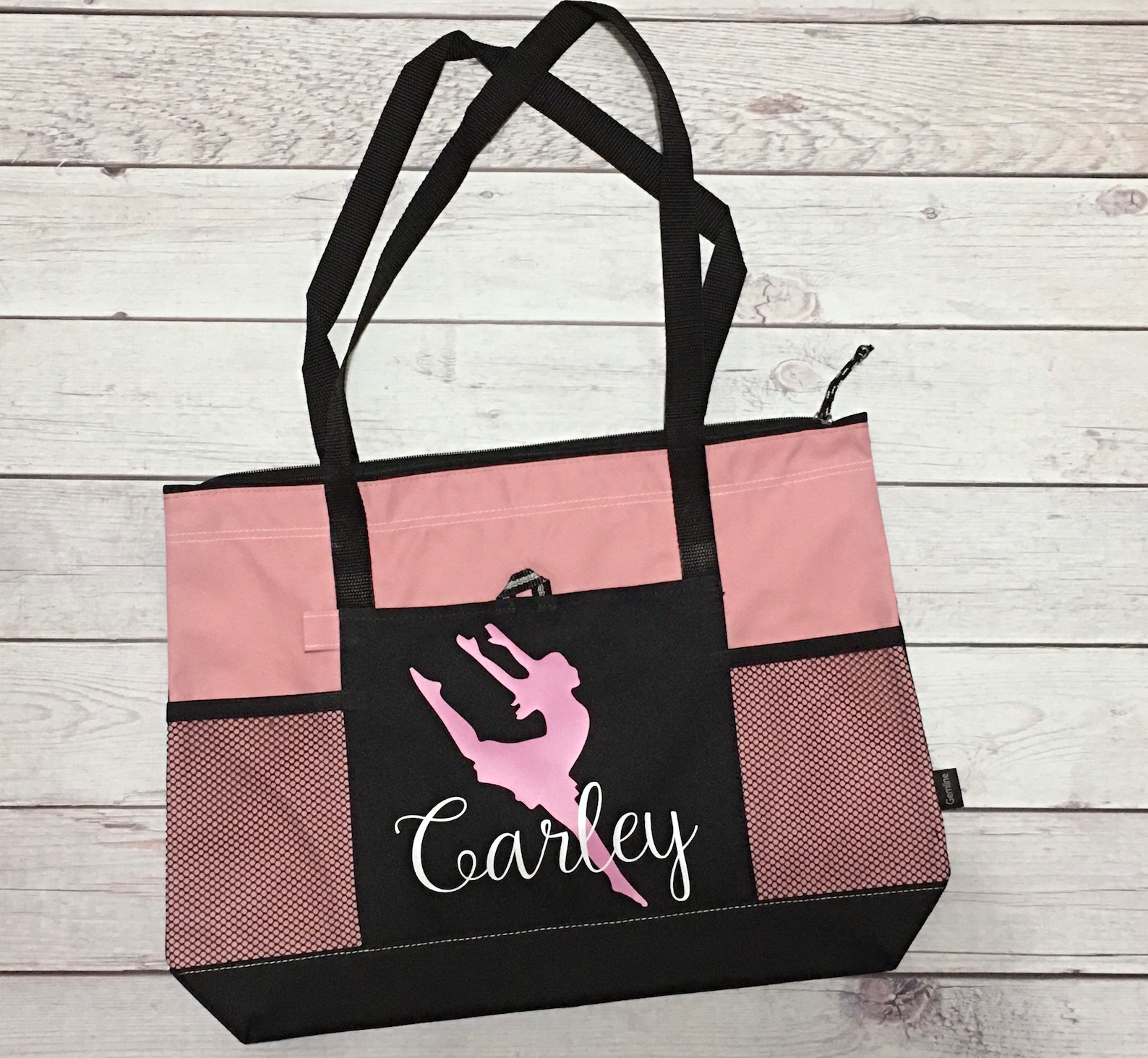 Jazz Girl | Girl Dance Tote Bag | Teen Dance Tote Bog | Personalized ...
