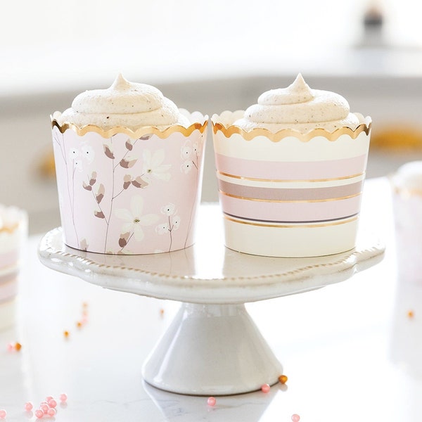 Striped Baking Cups - Etsy