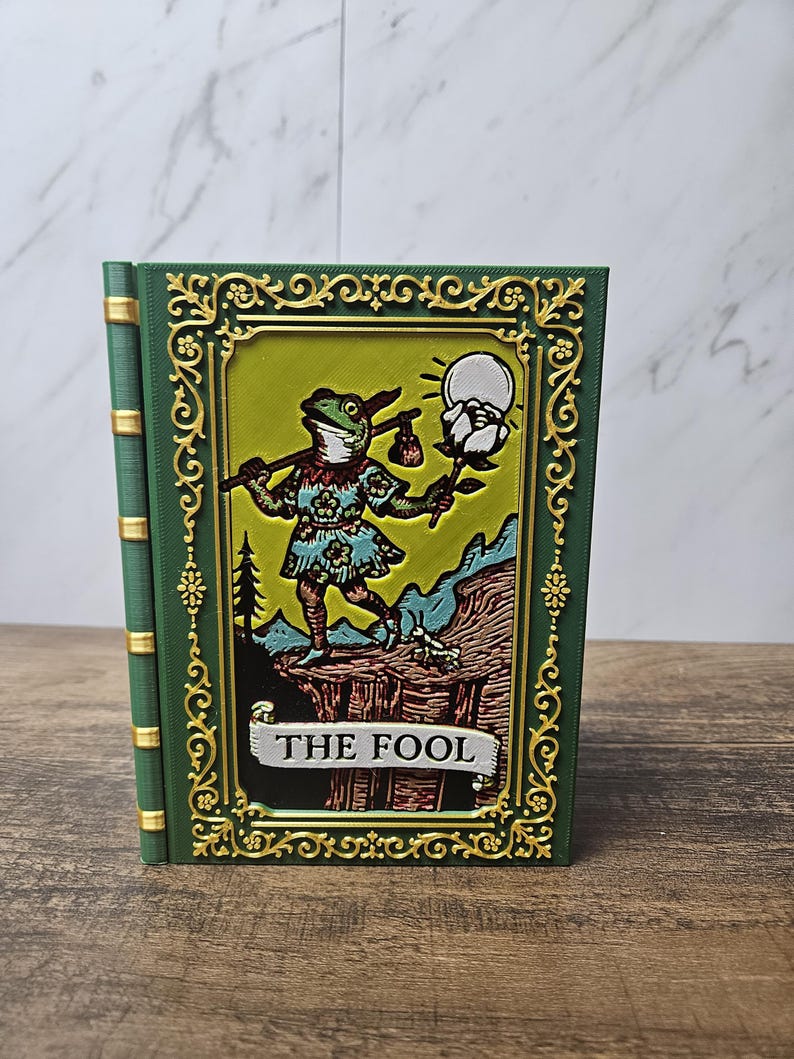Flubs the Fool Book Deckbox - Etsy