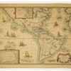 Carte De L'amerique 1624 - Etsy