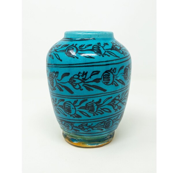 Turquoise Vase - Etsy