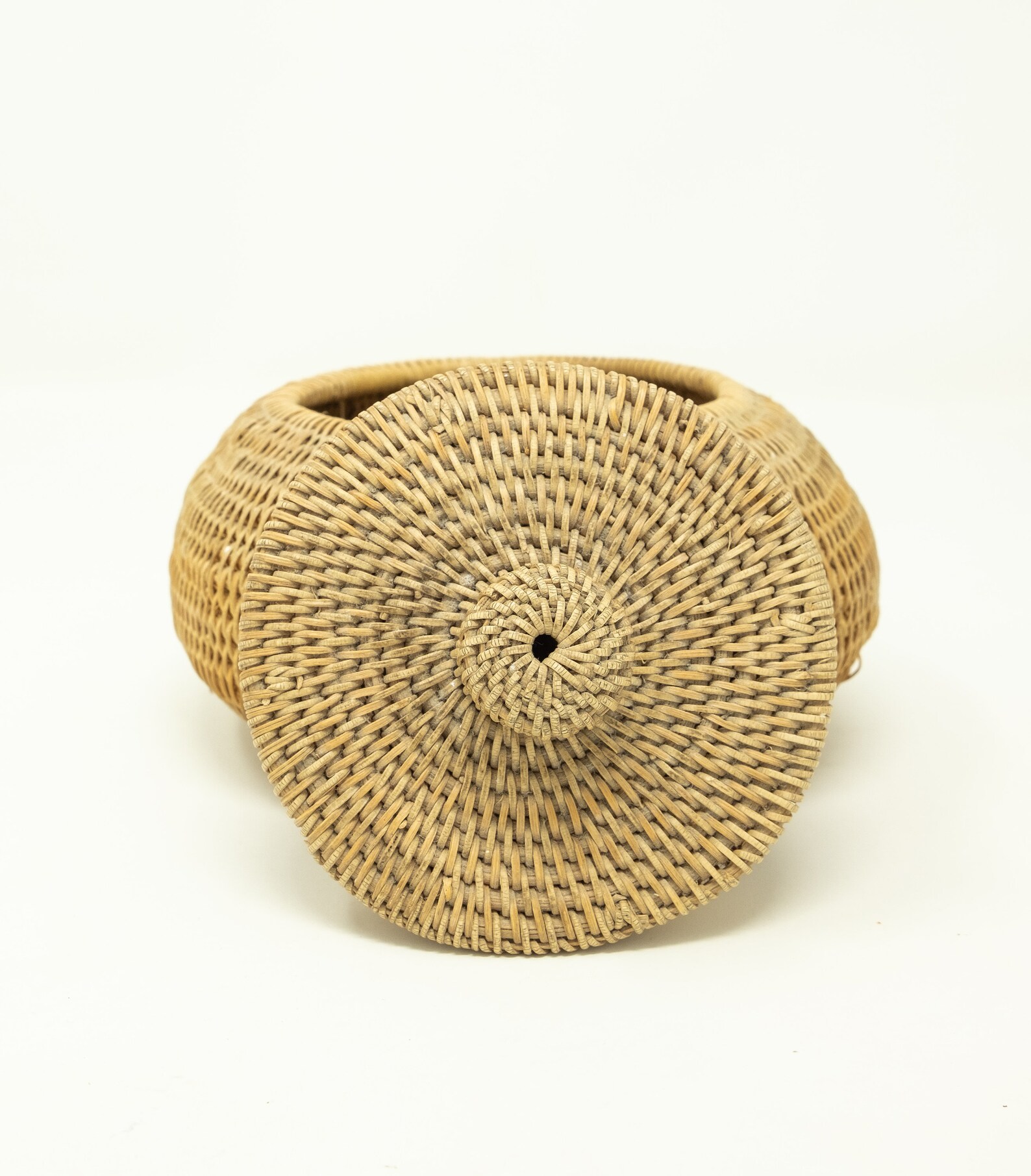 Antique Native Basket With Lid - Etsy