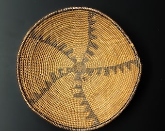 Antique Apache Basket / Hand Made Tightly Woven Basket / C. 1930s ...