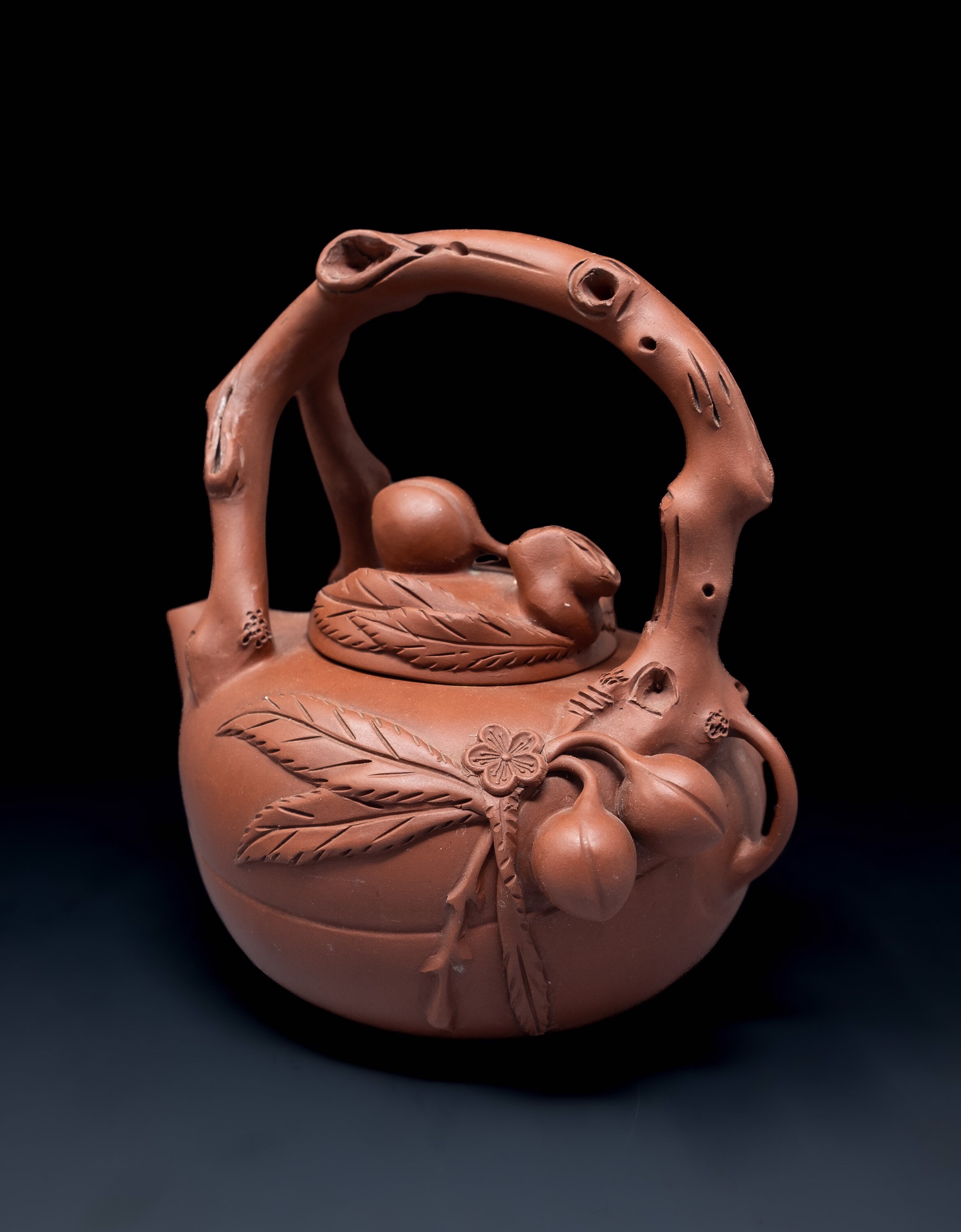 Vintage Yixing Pottery Teapot - Etsy