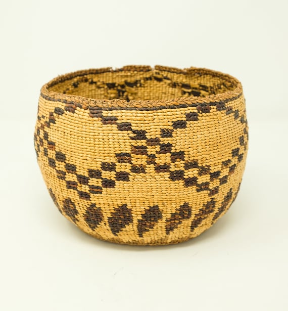 Antique California Basket - Etsy