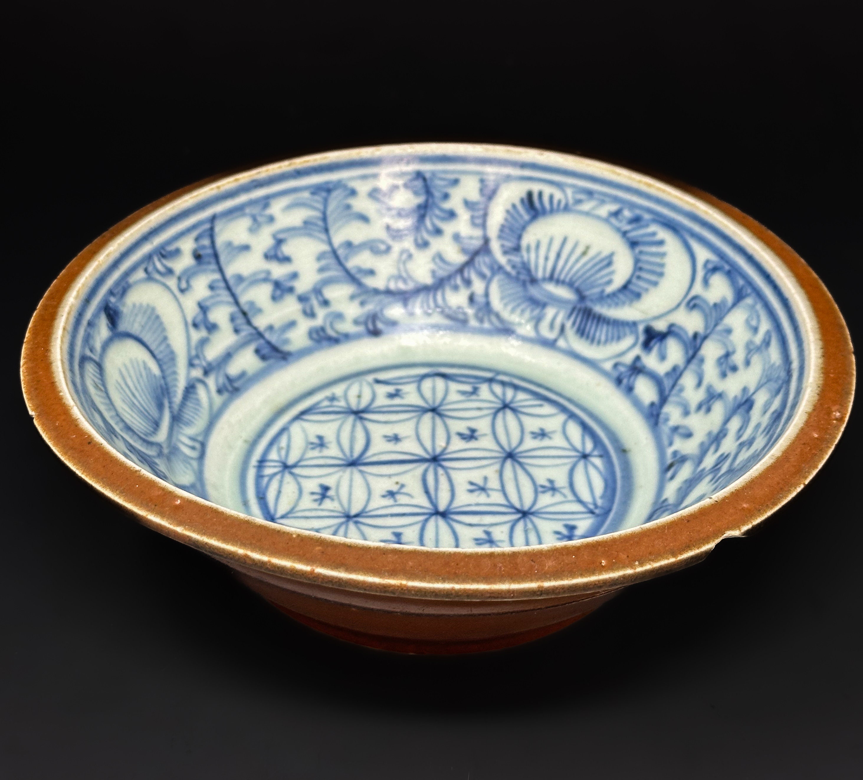 Antique Chinese Batavia Bowl - Etsy