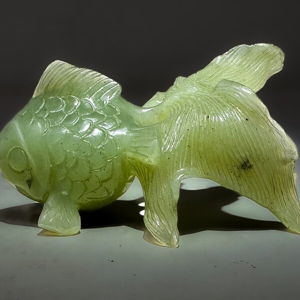 Jade Goldfish - Etsy