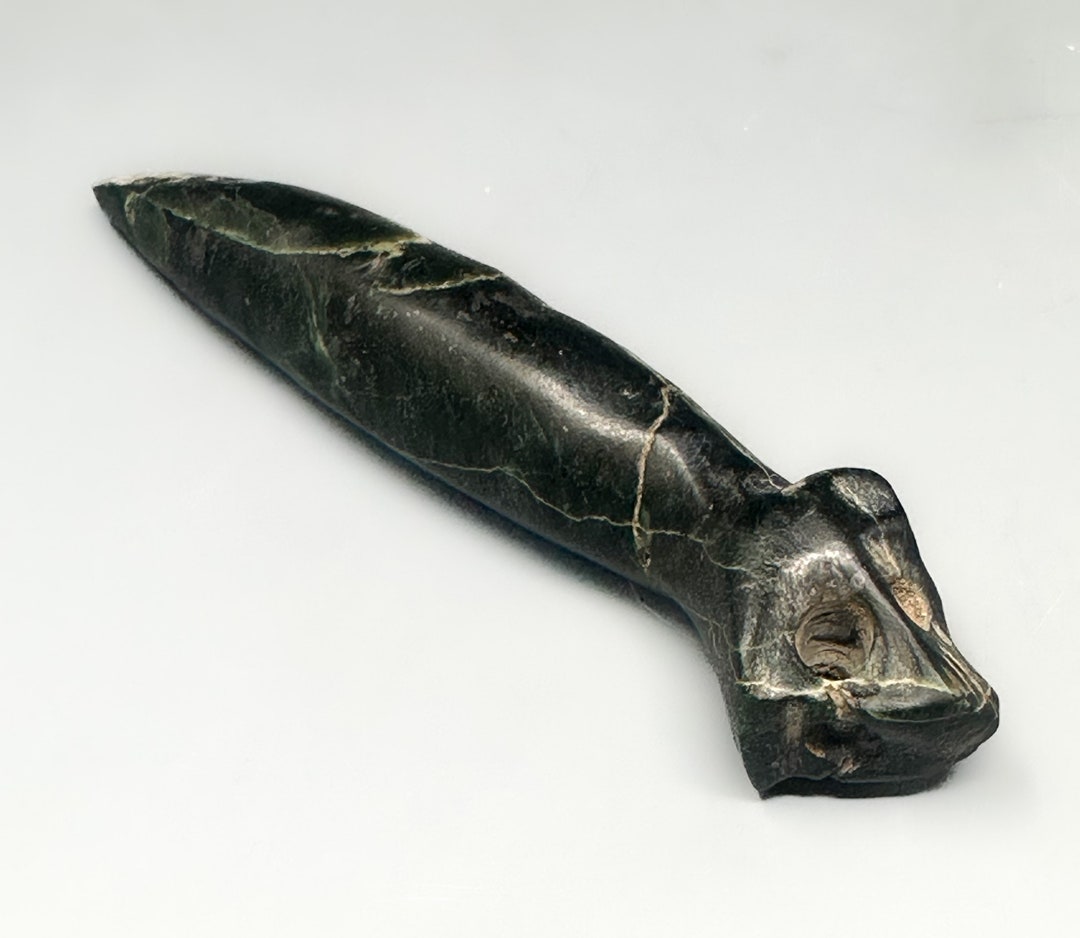 Pre Columbian Jade Jaguar Pendant - Etsy