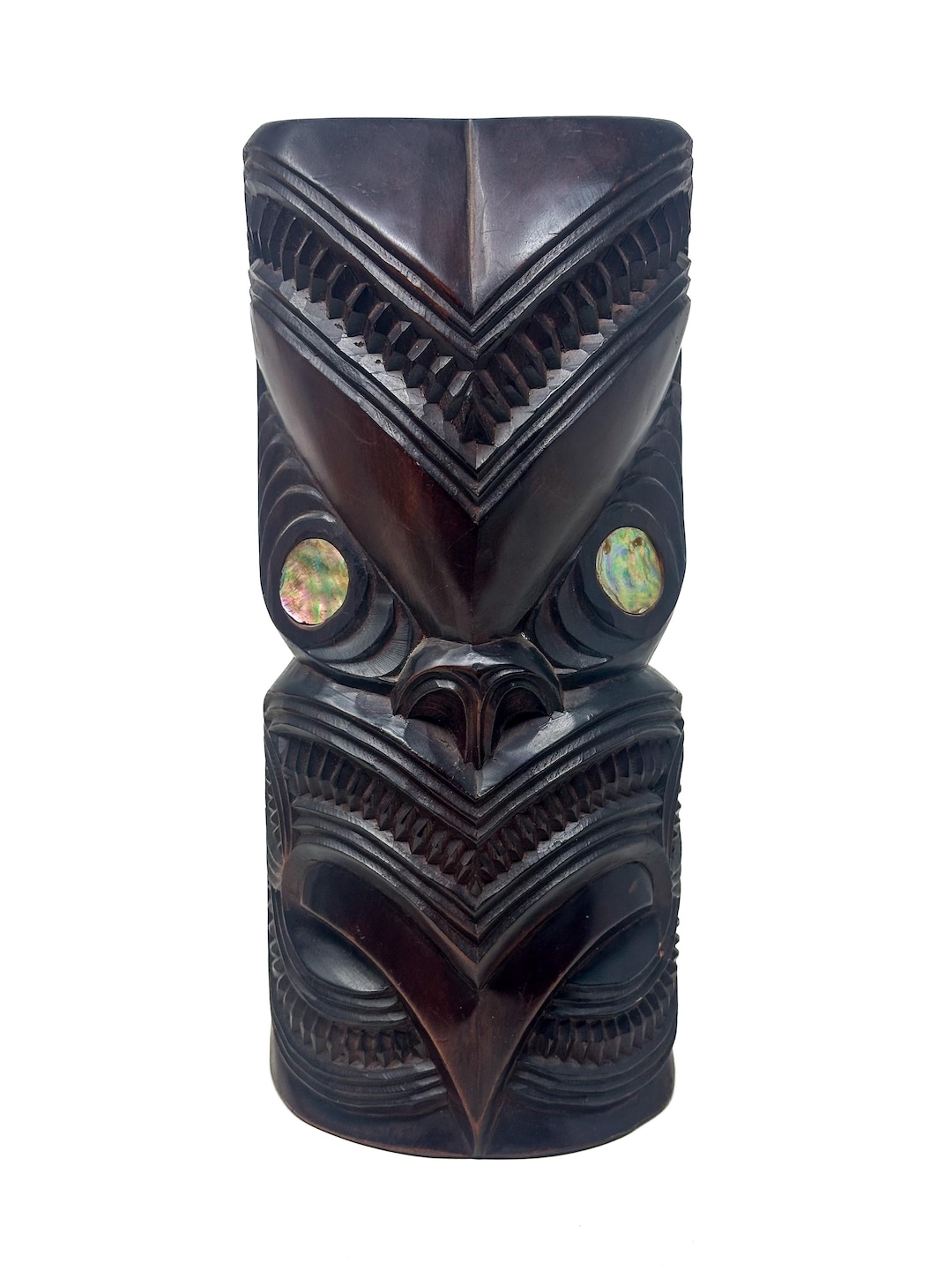 Vintage Māori Tiki Carving - Etsy