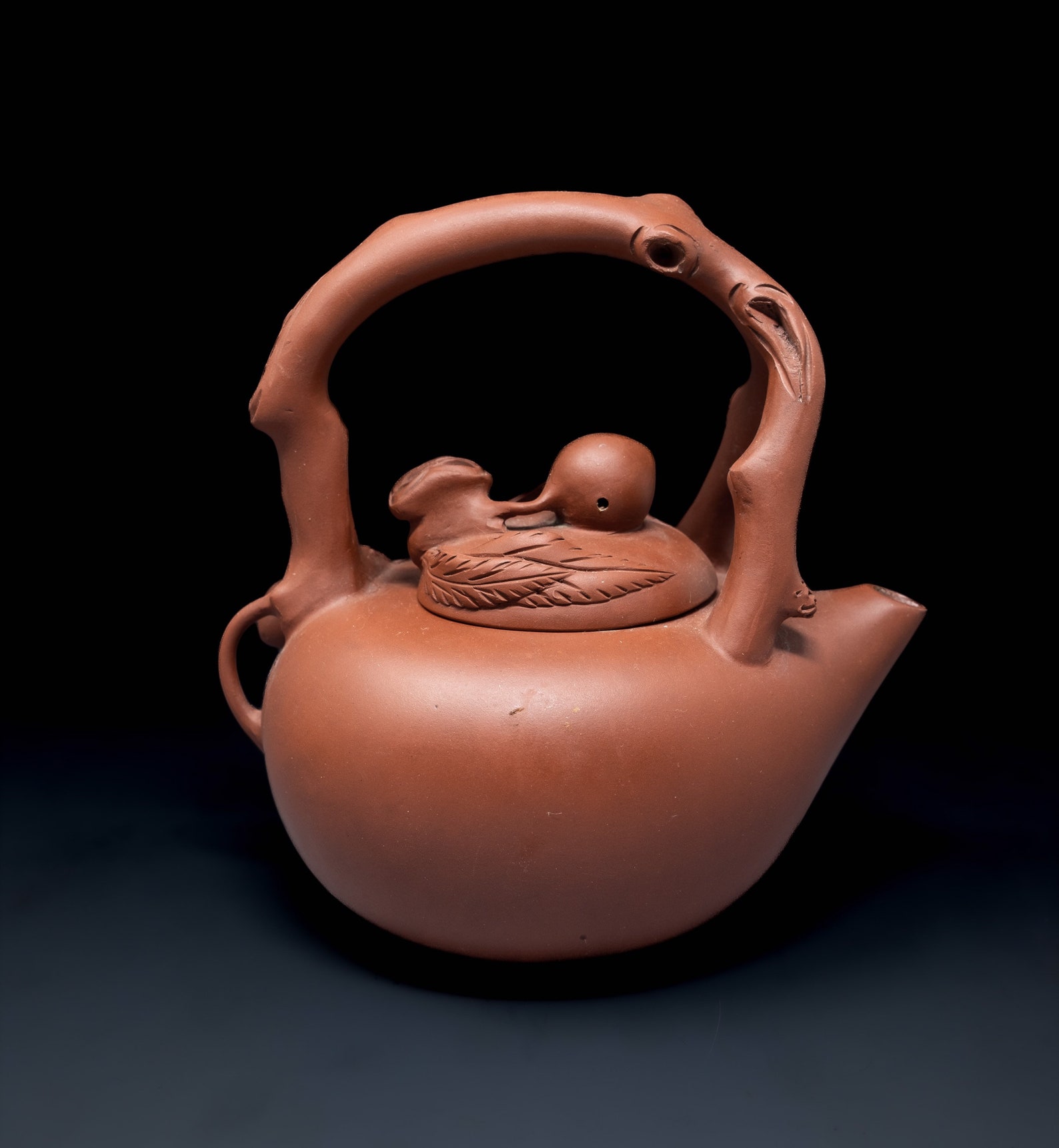 Vintage Yixing Pottery Teapot - Etsy