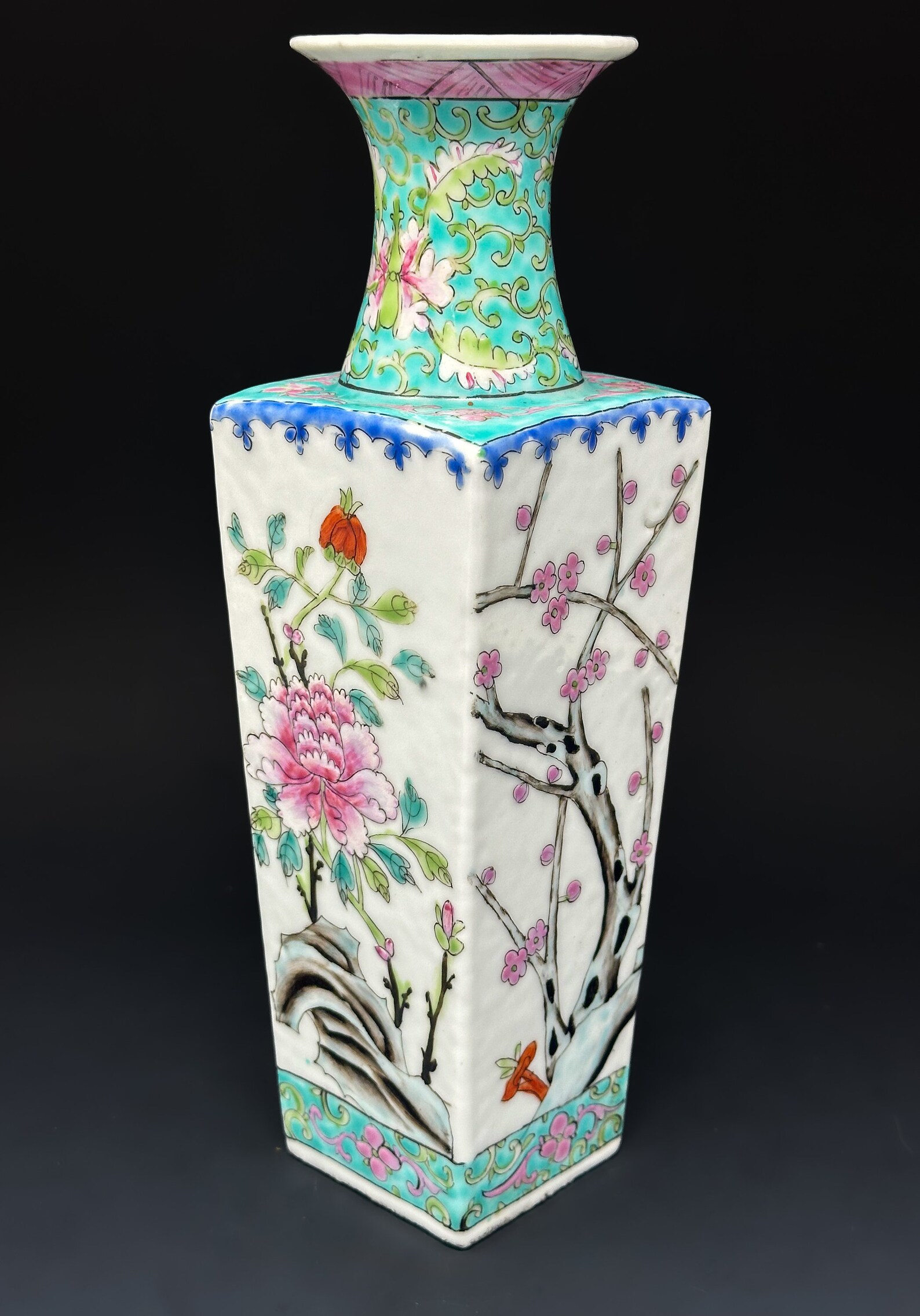 Republic Period Square Form Vase - Etsy