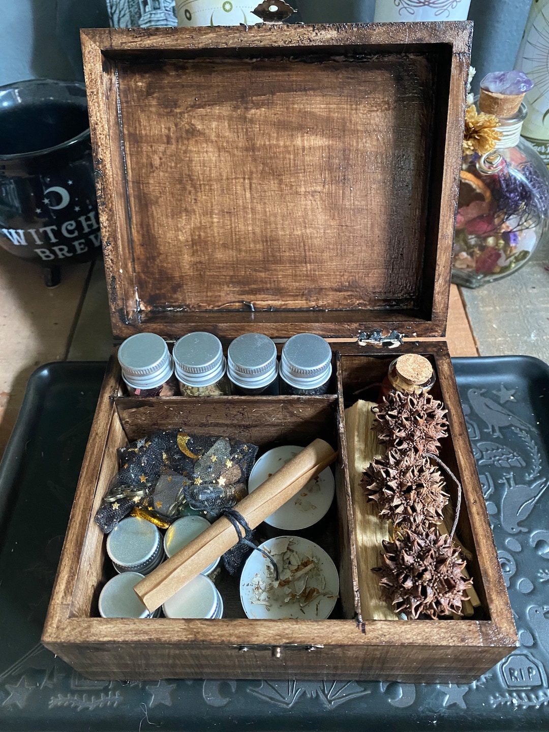 Baby Witch/altar Kit / Beginners Witch Box /wiccan Starter Kit/ Witch ...