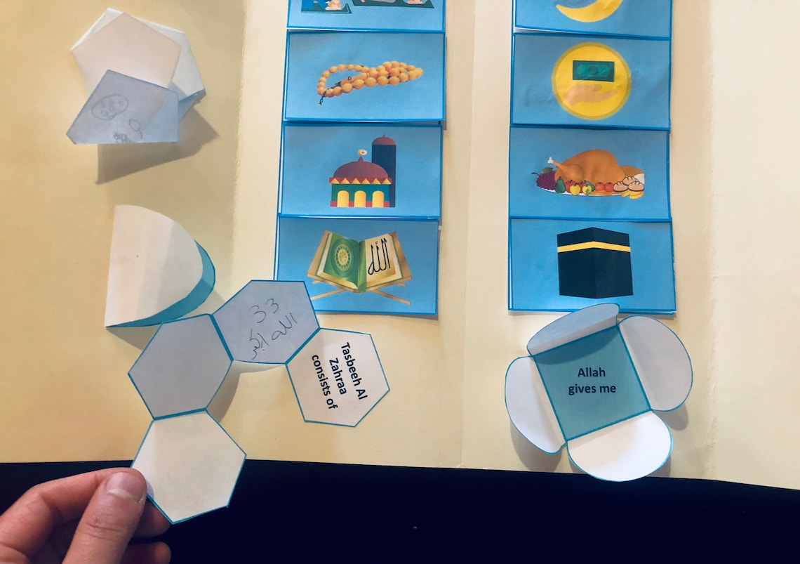 Ramadan Lapbook Download, Printable Ramadan Activity, Ramadan Craft ...