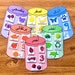Arabic Color Sorting Game, Preschool Game Color Matching, Fine Motor ...
