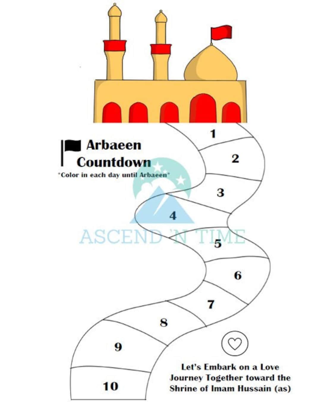 Arbaeen Countdown, Arbaeen Activities, اربعين عاشوراء, Shia, Imam ...