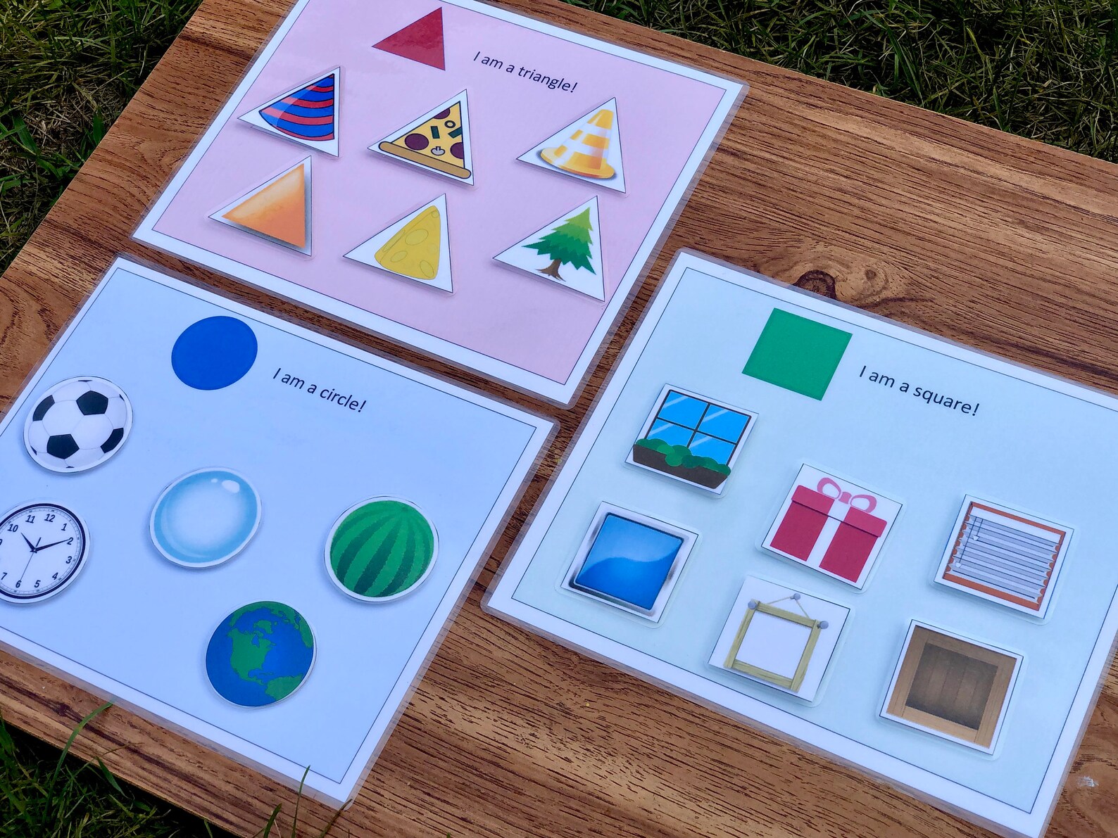 Shapes Activity Bundle, Match the Shapes , Shapes Printable, Preschool ...