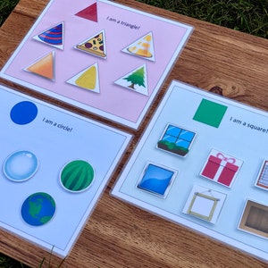 Shapes Activity Bundle, Match the Shapes , Shapes Printable, Preschool ...