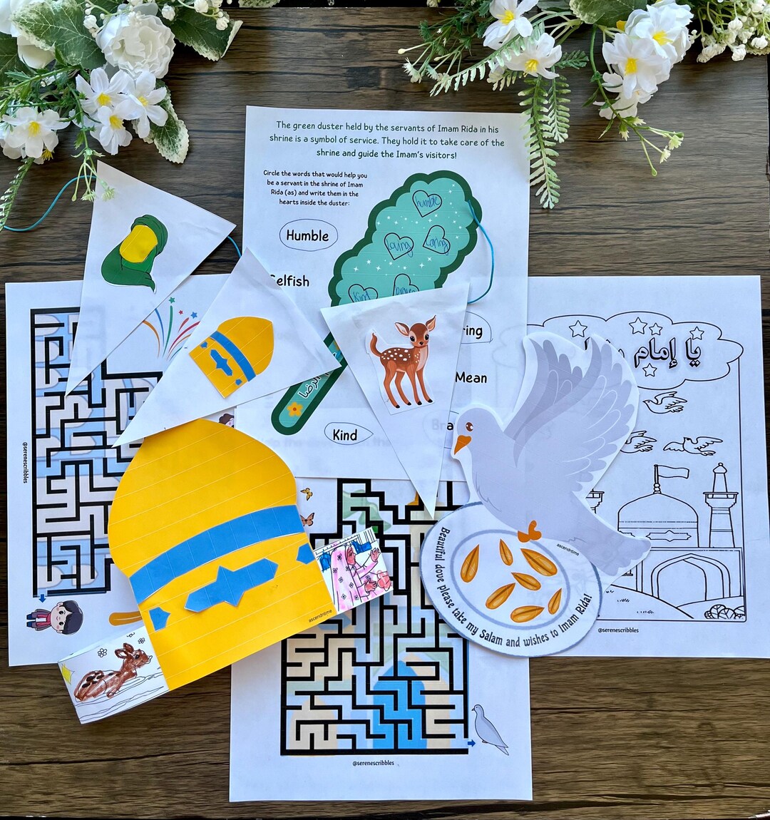 2024 Ages 3-7 Imam Rida Bundle, Imam Ali Al Rida Activities, الإمام ...