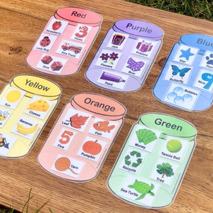 Busy Bag Preschool Toddler Busy Book Numbers Fine Motor Skills ...