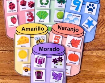 Color Sorting Game, Preschool Game Color Matching, Fine Motor Skills ...