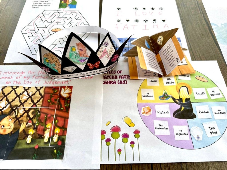 2023 Ages 3-7 Fatimiya Bundle, Fatimiya Digital, Digital Activity, Shia ...