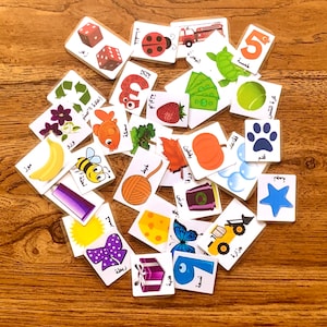 Arabic Color Sorting Game, Preschool Game Color Matching, Fine Motor ...