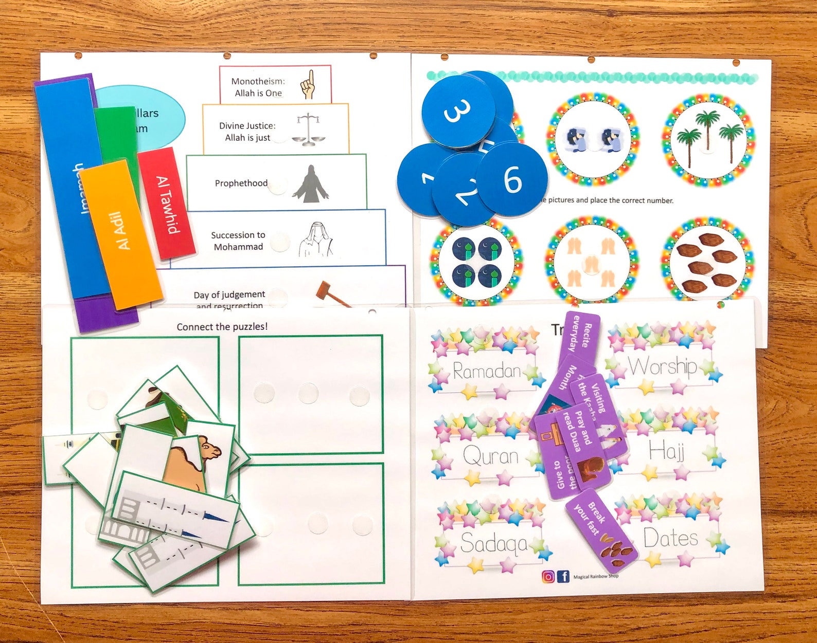 Ramadan Activity Book, Ramadan Activity Book Printable,رمضان للأطفال ...