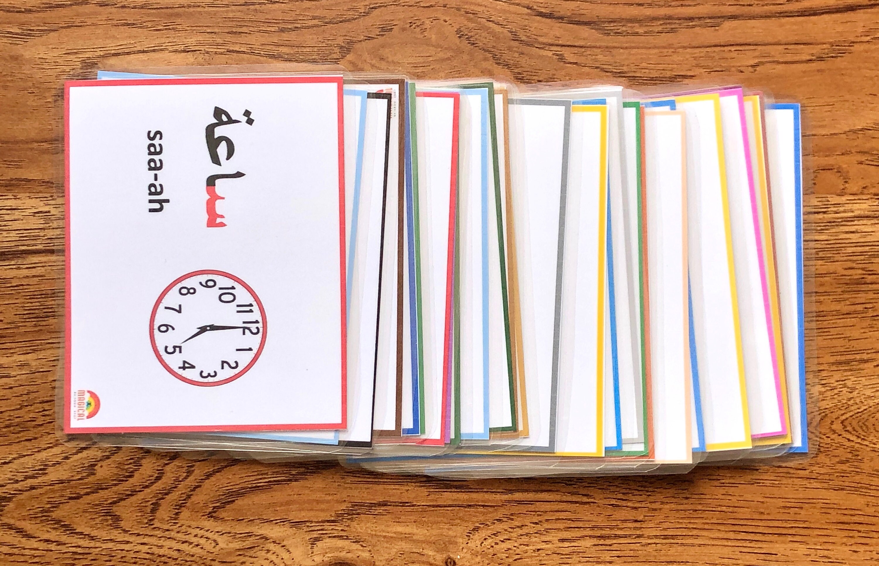 Arabic Letter & Picture Card, Arabic Flashcards, Arabic Alphabet ...