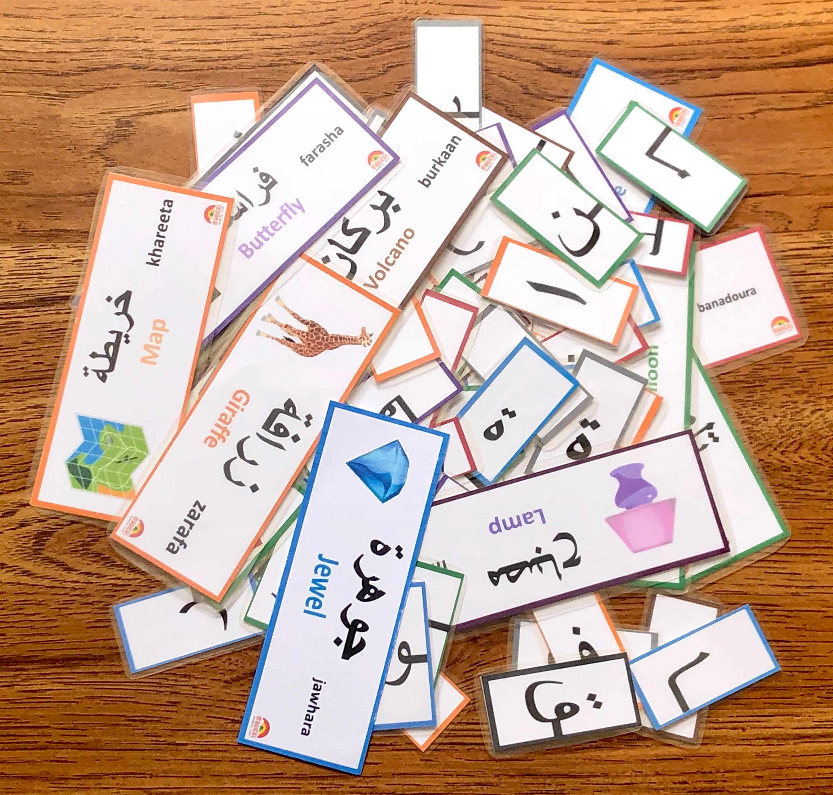 Arabic Digital Puzzle, Arabic Letter & Picture, Arabic Alphabet ...