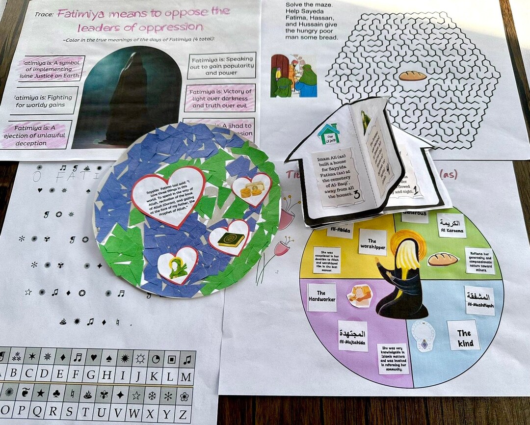 2023 Ages 8-14 Fatimiya Bundle, Fatimiya Digital, Digital Activity ...