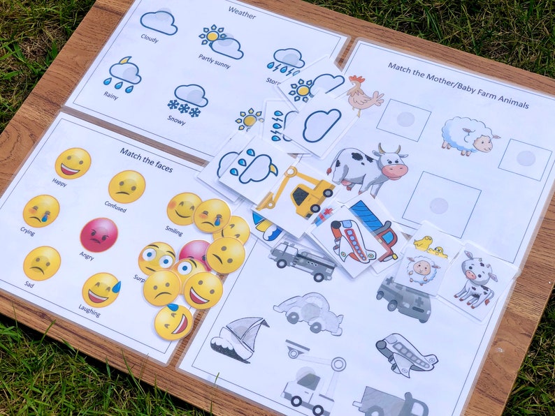 Personalized Busy Binder Preschool Binder Printable Toddler - Etsy