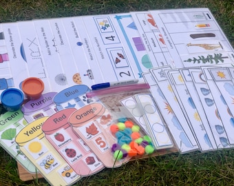 Busy Bag. Busy Book. Preschool Activity. Learning Activity. First Busy ...