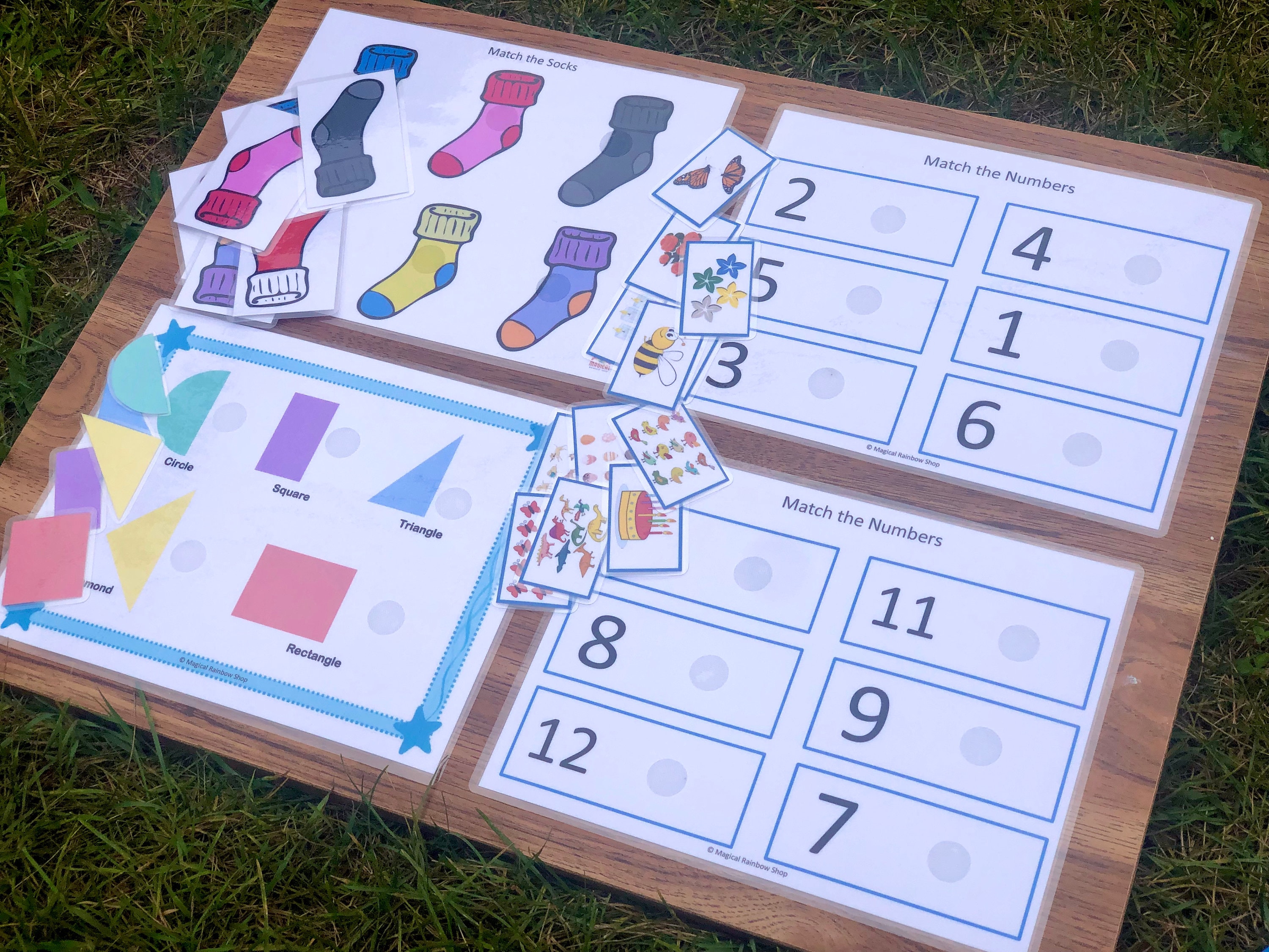 Busy Bag Preschool Toddler Busy Book Numbers Fine Motor Skills ...