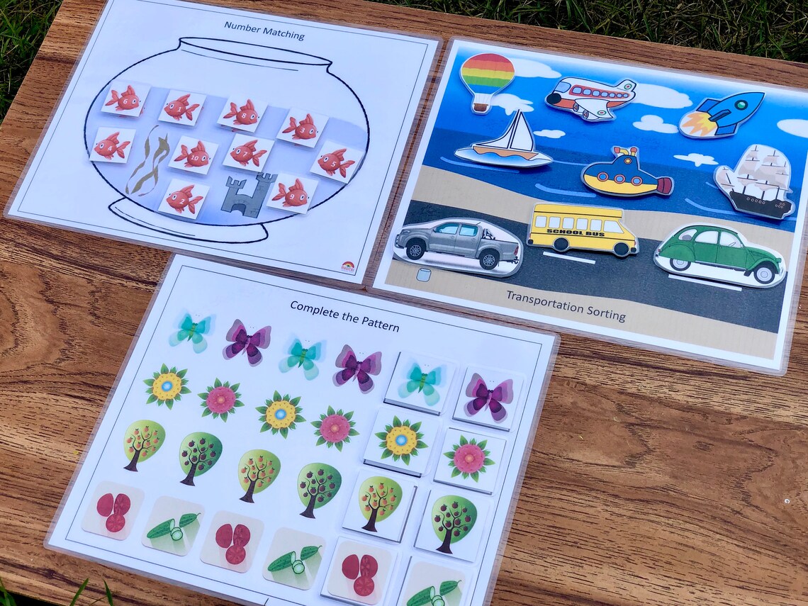 Personalized Busy Binder Preschool Binder Printable Toddler | Etsy