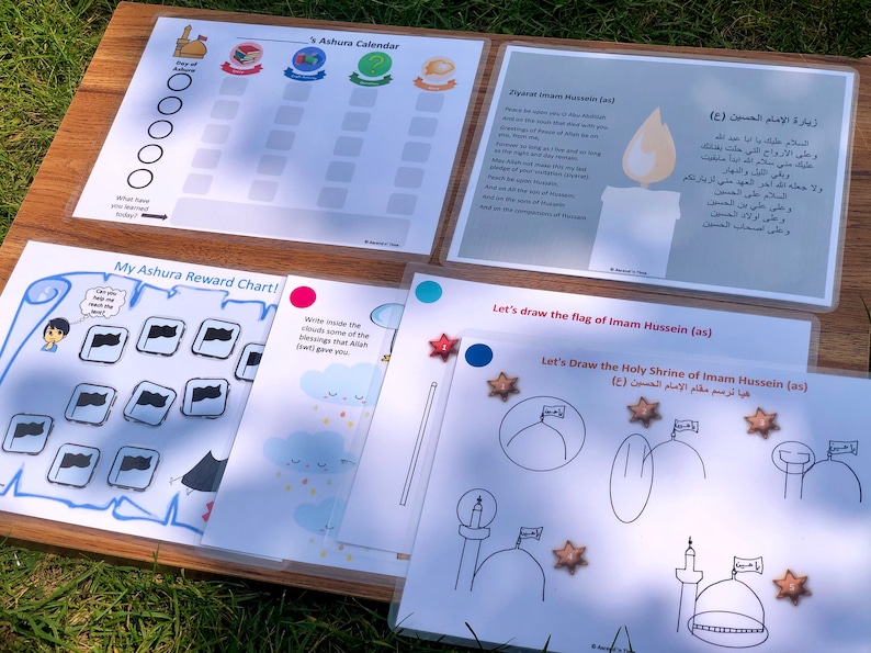 2021 Ashura 9 Day Program Kids, Muharram Activities, Digital Activity ...