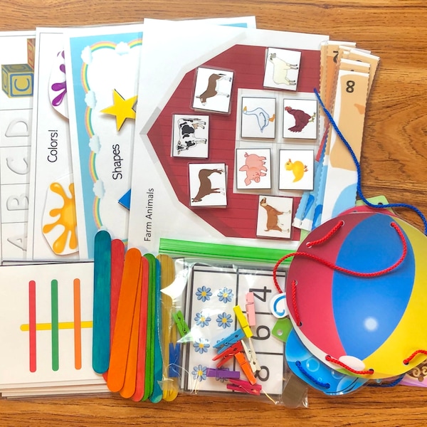 Toddler Busy Bag - Etsy
